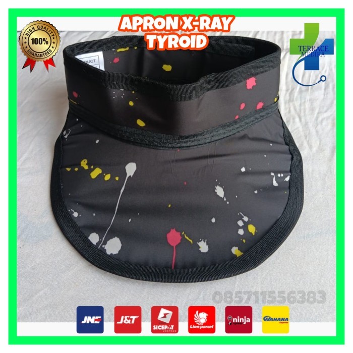 Jual APRON TYROID X-RAY 0,5mmpb / apron tiroid penyangga leher x-ray ...