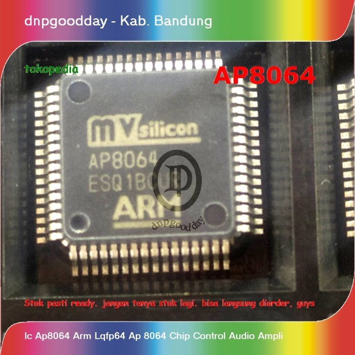 Jual Ic Ap8064 Arm Lqfp64 Ap 8064 Chip Control Audio Ampli | Shopee ...