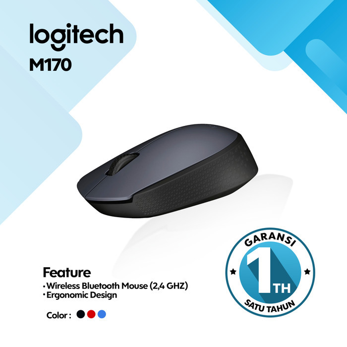 Jual Wireless Mouse Logitech M170 Mouse Bluetooth Logitech M170 ...