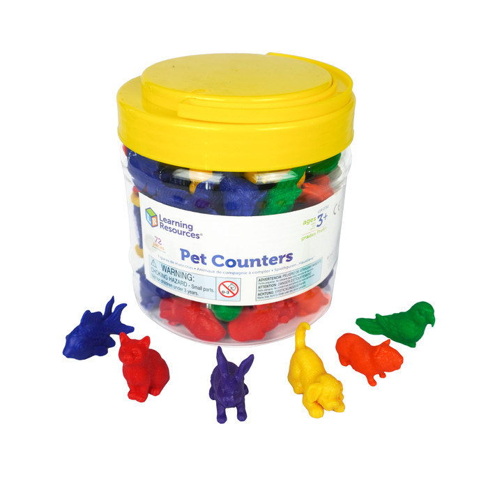 Jual Learning Resources Pet Counters (Set of 72) | Shopee Indonesia