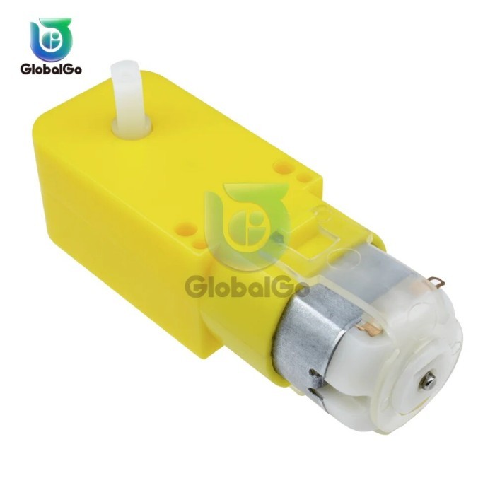 Jual DC 3-6V ELECTRIC MOTOR WITH PLASTIC TT DIY SMART CAR CHASSIS MOTOR ...