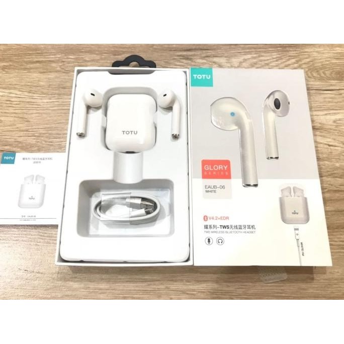 Jual Original Totu Headset Bluetooth Wireless Tws Glory Series | Shopee ...