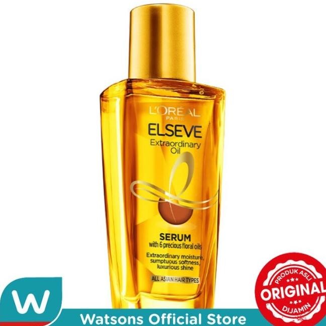 Jual Loreal Pari Eleve Etraordinary Oil Gold Hair Treatment Erum 30Ml ...