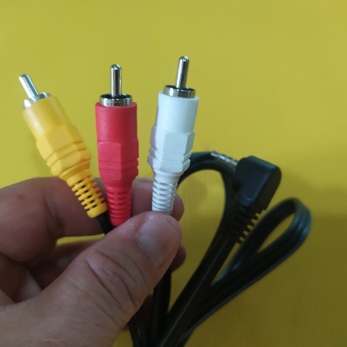 Jual Kabel Av Rca Original Sony Japan Untuk Handycam Sony | Shopee ...