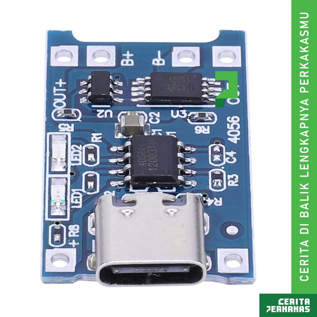 Jual Battery Lithium Charging TP4056 5V 1A Micro USB CP / Modul With ...
