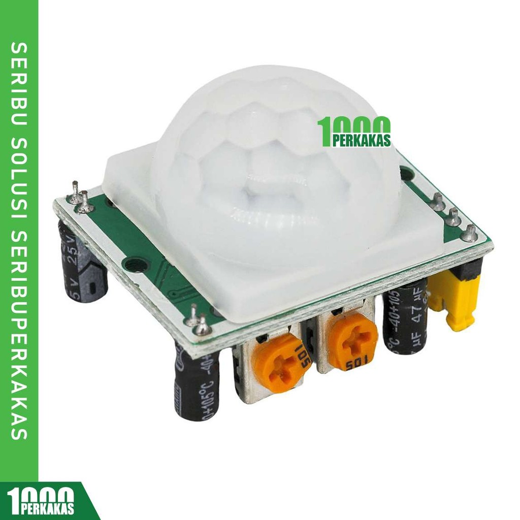 Jual 1P Motion PIR Sensor Detector Model HC-SR501 / Module Gerak ...