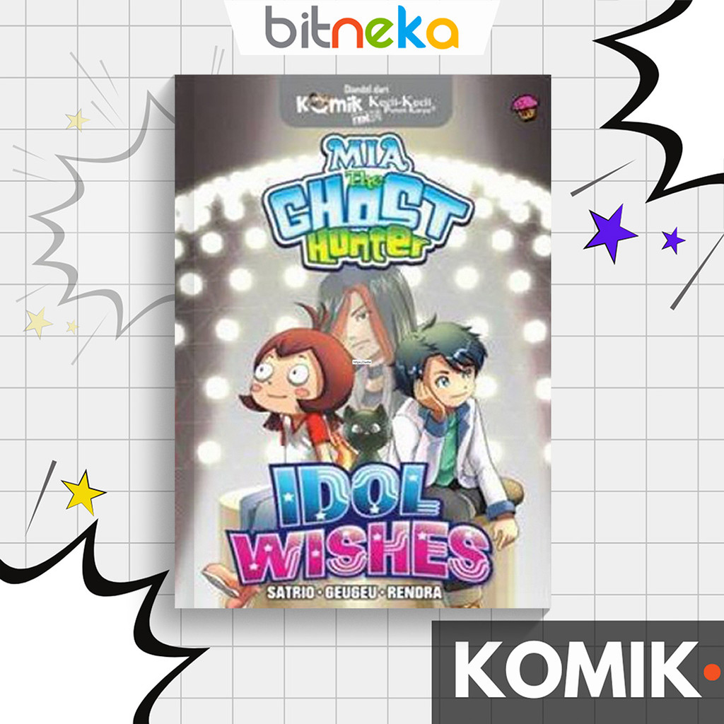 Jual Buku Komik Mia The Ghost Hunter: Idol Wishes | Shopee Indonesia