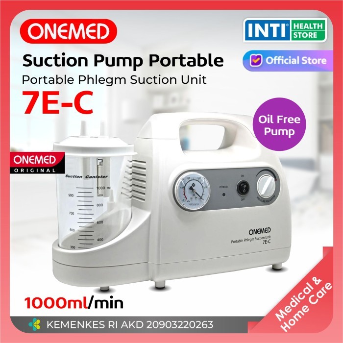 Jual Onemed Suction Portable 7E-C Suction Pump Elektrik Alat Hisap ...