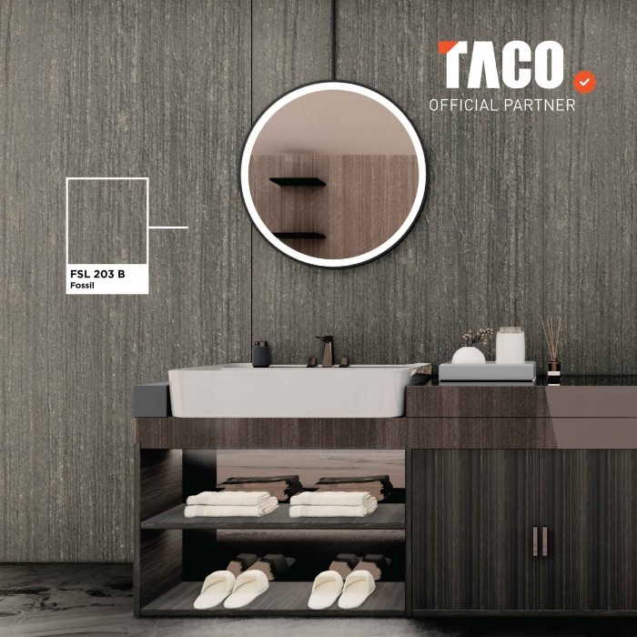 Jual TACO Fideco Wall Stone Veneer Batu Alam Translucent Tebal 2mm ...