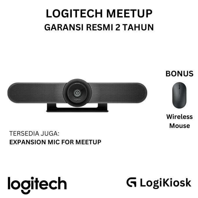 Jual Logitech Meetup Video Conference Cam - Garansi Resmi | Shopee Indonesia