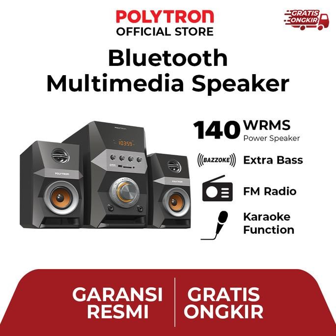 Jual Polytron Bluetooth Speaker Pma 9522 /B | Shopee Indonesia
