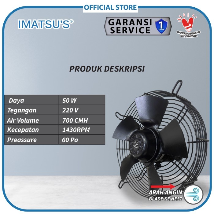 Jual Axial Fan 10 Inch Fan Condensor Kipas Chiller Condenser 10" 220V ...