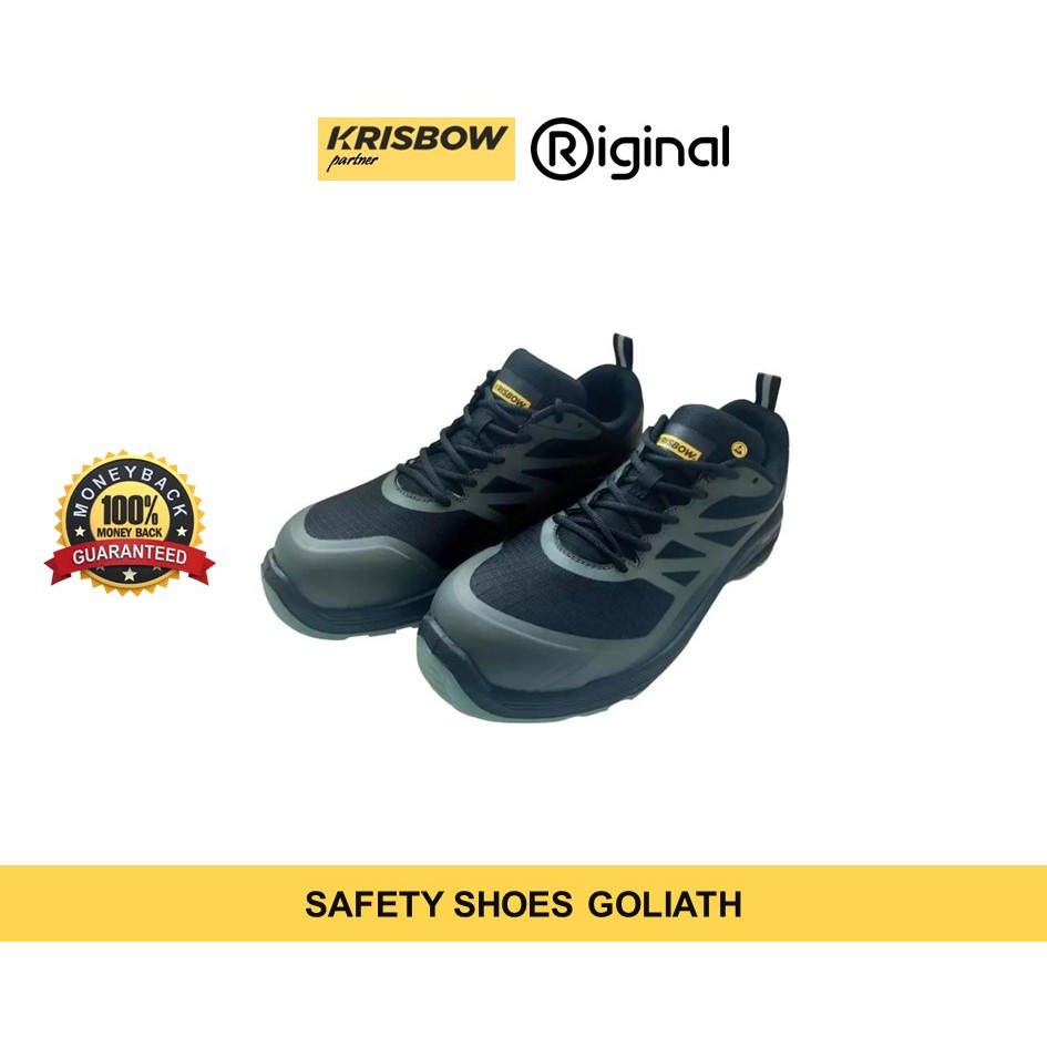 Jual Krisbow Sepatu Safety Shoes Goliath | Shopee Indonesia