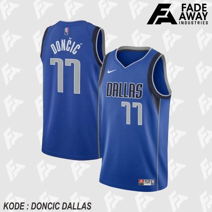 Jual JERSEY BASKET NBA LUCA DONCIC #77 DALLAS MAVERICKS BIRU | Shopee ...