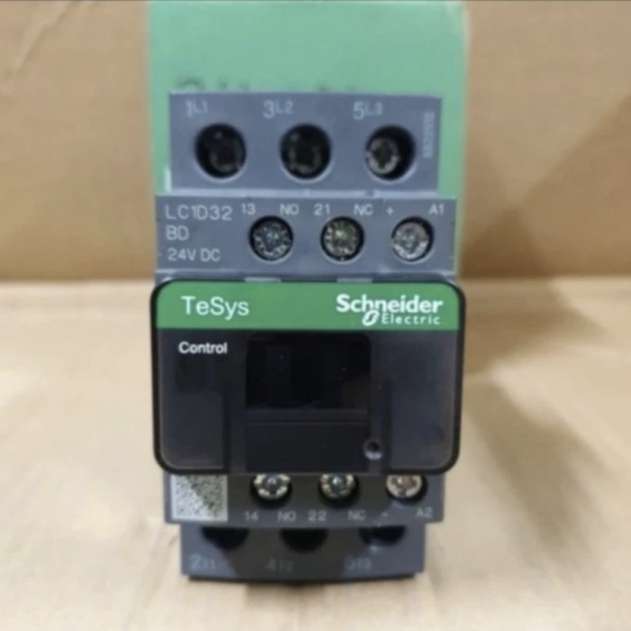 Jual Contactor Kontaktor Lc1d32BD 24V DC contactor LC1D32 24V DC ...