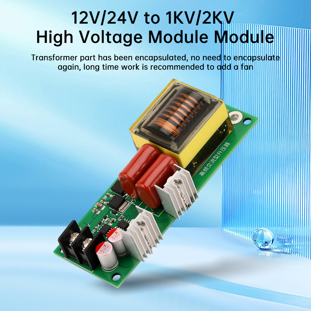 Jual 12V/24V to 1KV/2KV High Voltage Module Multiplier Driver ...