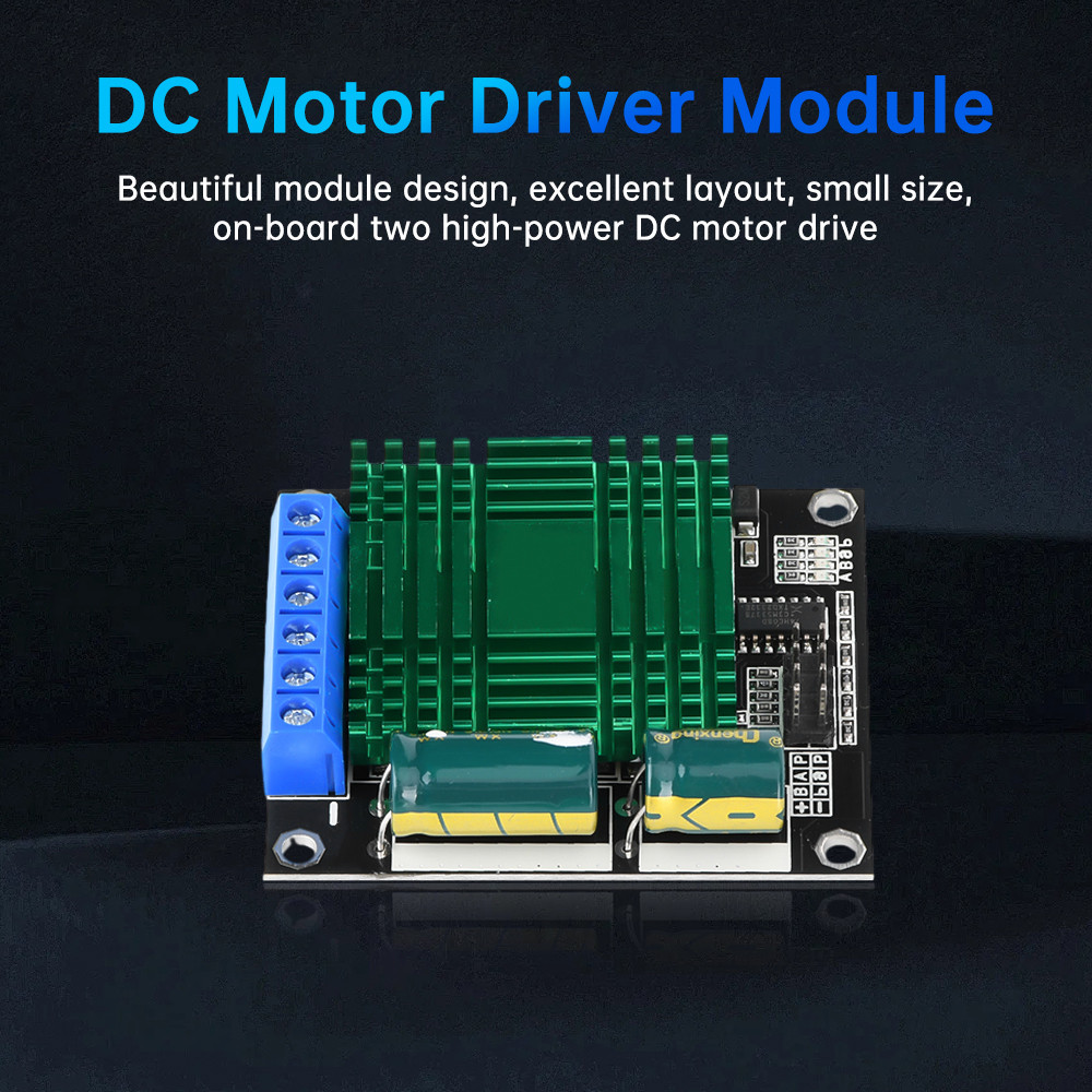 Jual 9V-30V 60A Dual Way PWM DC Motor Driver Module High Power H-Bridge ...