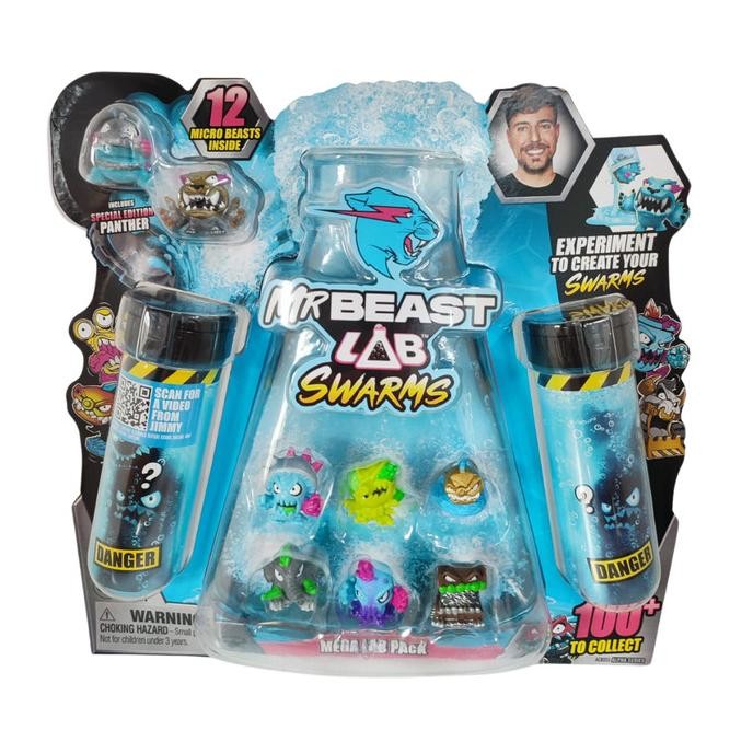 Jual Mainan Mr Beast Lab Swarms Mega Lab 12 Pack | Shopee Indonesia