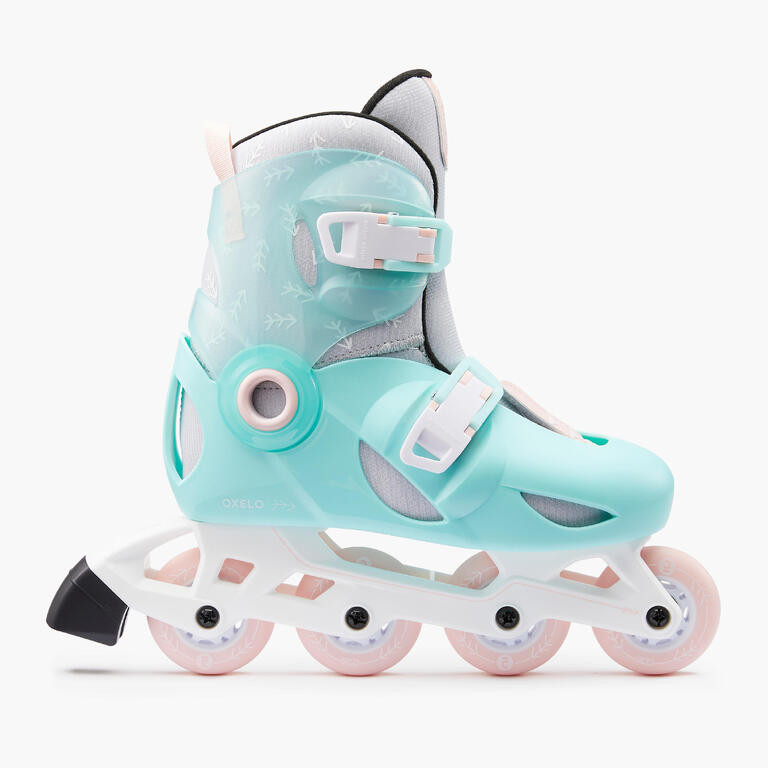 Jual Decathlon OXELO Sepatu Roda Inline Skate Anak Play 5 Mint ...