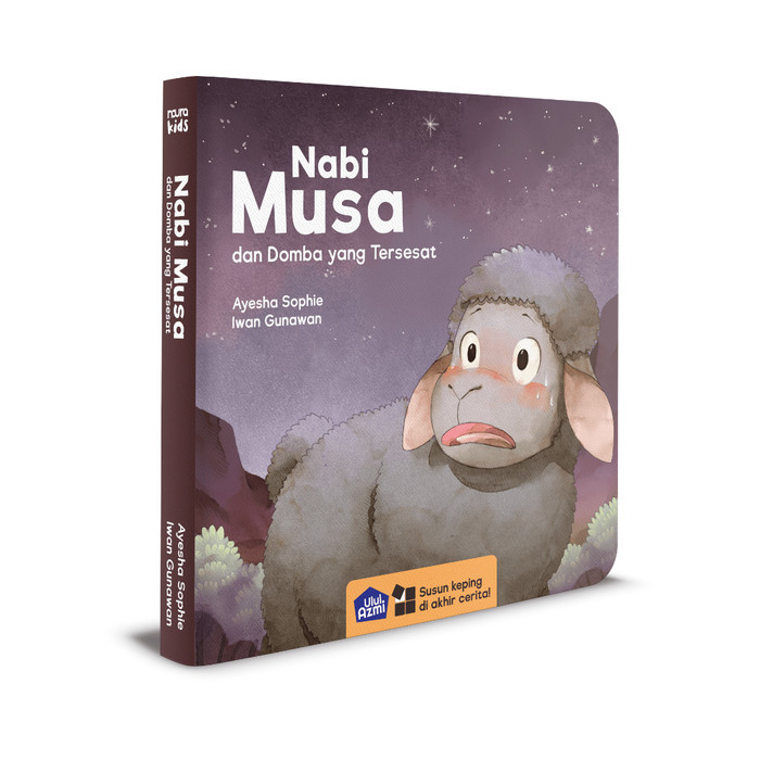 Jual Buku Boardbook Balita Seri Ulul Azmi : Nabi Musa dan Domba yang ...