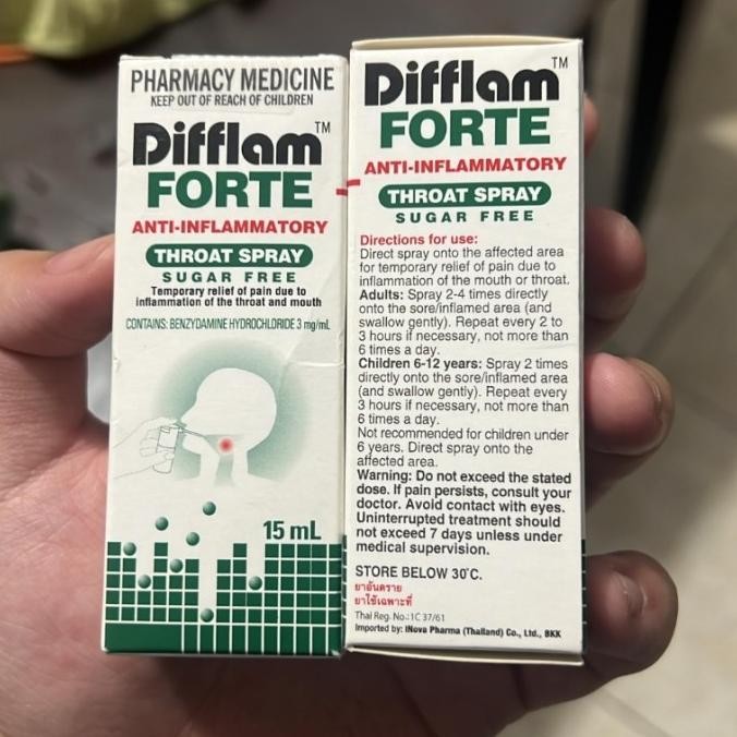 Jual Difflam Forte Throat Spray | Shopee Indonesia