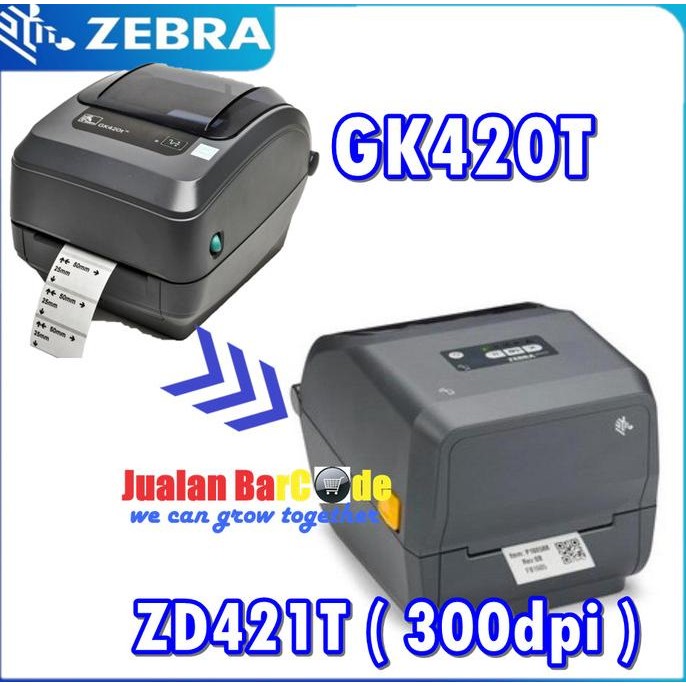 Jual Original Gk420T | Gk 420T | Gk-420T | Gk420 T Zebra Printer Label ...
