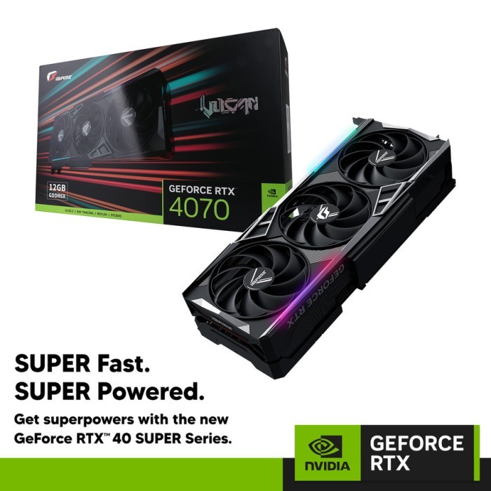 Jual Colorful iGame GeForce RTX 4070 Vulcan OC-V 12GB GDDR6X | Shopee ...