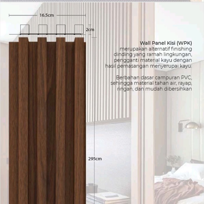 Jual WALLPANEL WPC / WALL PANEL WPC JOBS SERIES / PANEL DINDING WPC ...