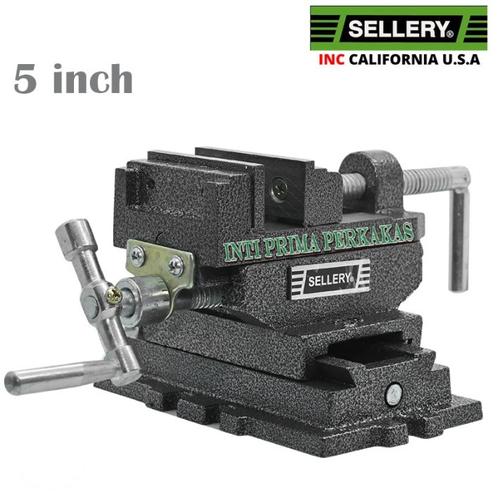 Jual Catok Cross Sellery U.S.A. 5 Inch - Ragum Bor Duduk Model Silang 5 ...