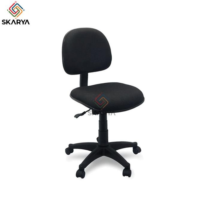 Jual Kursi Kantor Kursi Staff Hidrolik + Rocking (Baru) | Shopee Indonesia