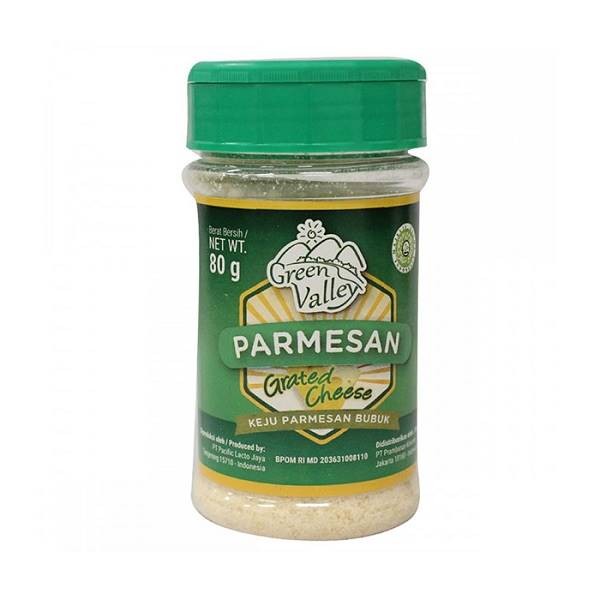Jual GREEN VALLEY PARMESAN CHEESE 80G | Shopee Indonesia