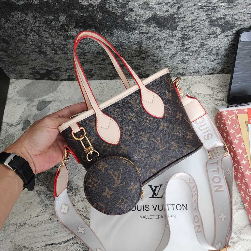 Jual New 7465 Neverfull Mini ((Free Box+Dustbag+invoice)) (TGB ...