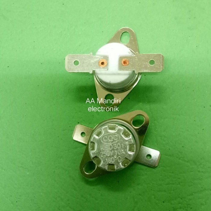 Jual thermostat KSD301 250v 10A 180C readyy | Shopee Indonesia