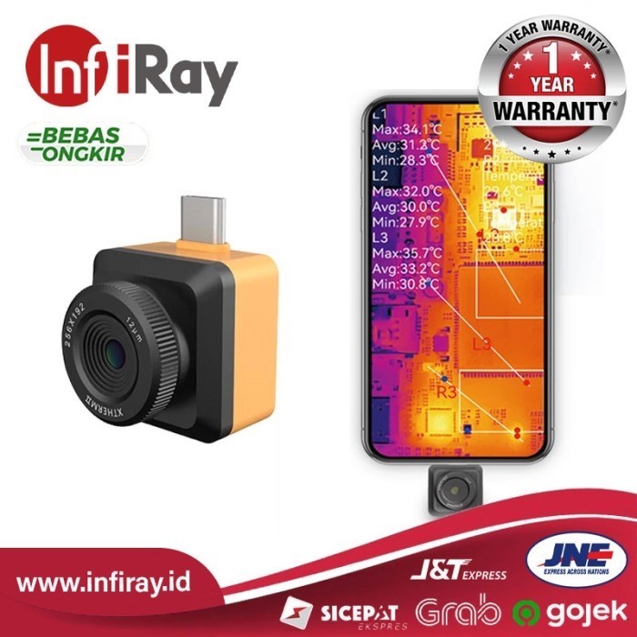 Jual InfiRay T2S Plus Thermal Imaging Camera for Smartphone Type C ...