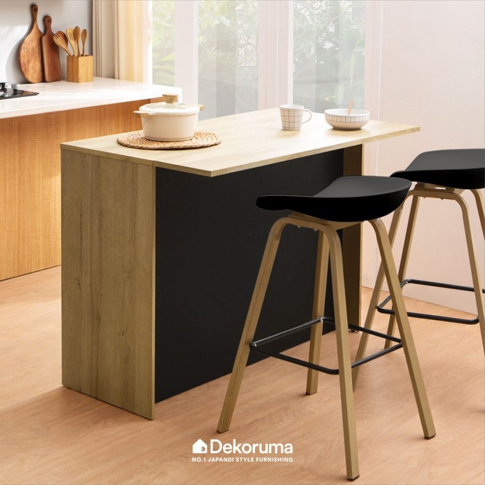 Jual Dekoruma Suzu Kabinet Dapur Dengan Meja / Kitchen Island Cabinet ...