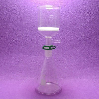 Jual 500ML FILTRATION SET[ERLENMEYER FLASK+FILTER FUNNEL(3#)] LAB ...