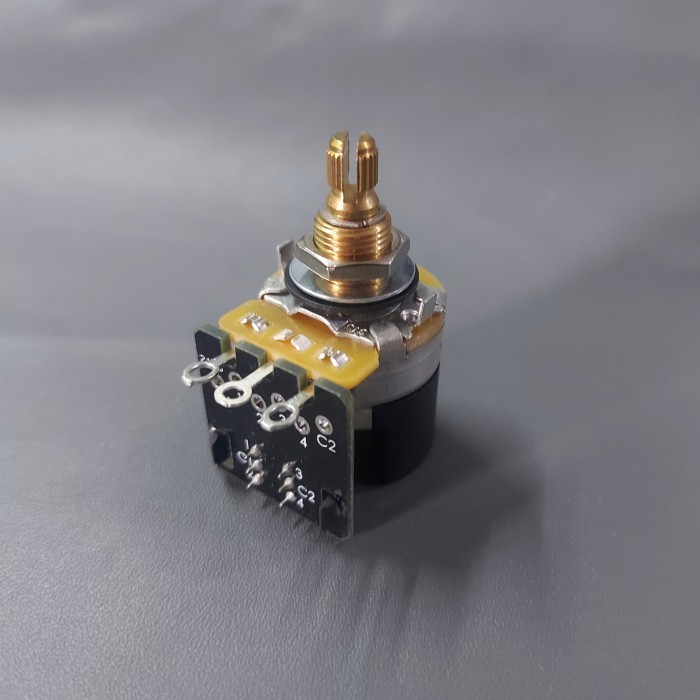 Jual Potensio Gitar Cts 250K Pushpull Dpdt Split Shaft Original ...