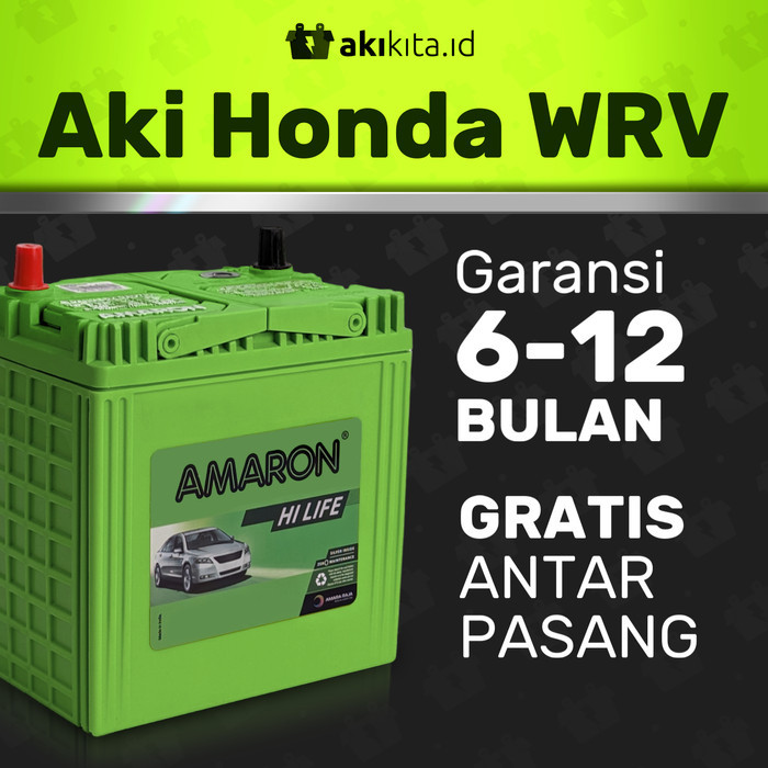 Jual Aki Mobil Honda WRV Amaron 12V 35 Ah - 35 Ah Gratis Pemasangan Aki ...