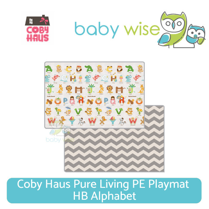 Jual Coby Haus Pure Living PE Playmat HB Alphabet | Shopee Indonesia