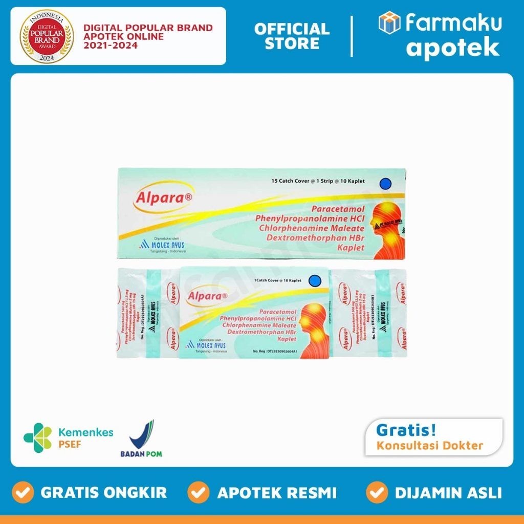 Jual Alpara Strip 10 Tablet - BIN | Shopee Indonesia