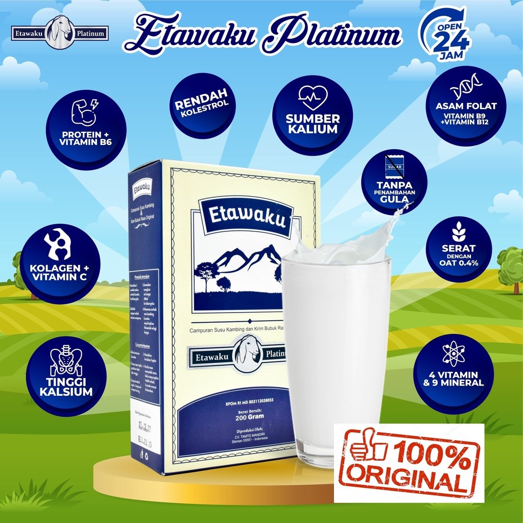 Jual Etawau Platinum Uu Ambing Etawa Murni Rimer Bubu Rendah Gula Dan ...