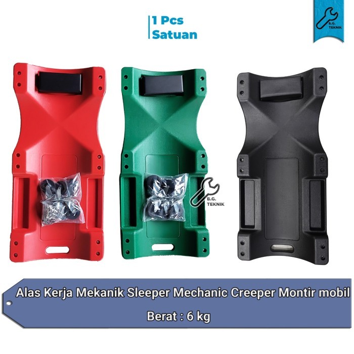 Jual Alas Kerja Mekanik Sleeper Mechanic Creeper Montir Mobil | Shopee ...