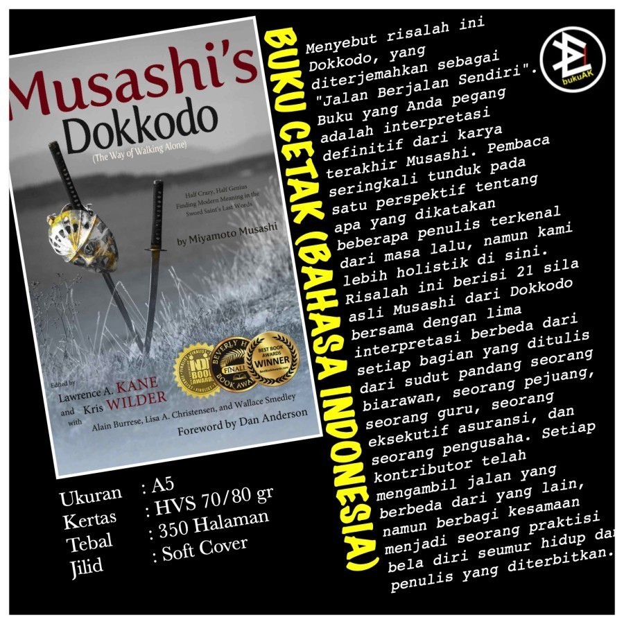 Jual Buku Musashi's Dokkodo - Miyamoto Musashi | Shopee Indonesia