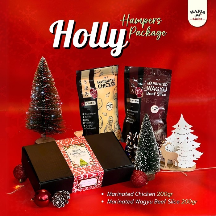 Jual Mafia Daging Christmas Hampers Meat - Holly | Shopee Indonesia