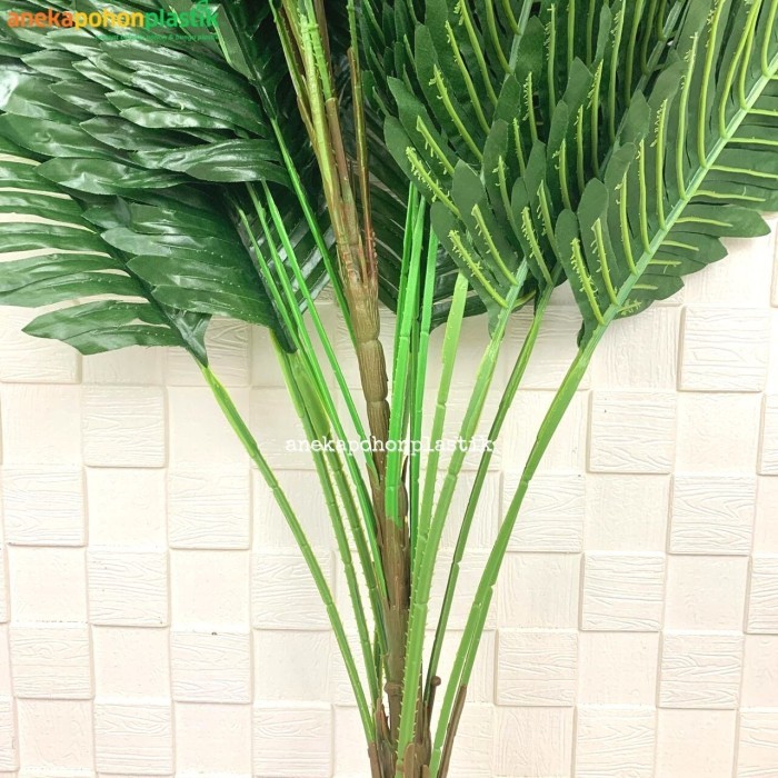 Jual DAUN PALEM HIJAU BESAR 100CM ARTIFICIAL TANAMAN PALMA 1 METER ...