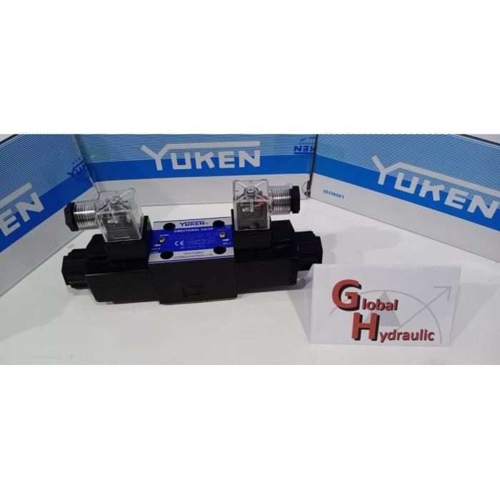 Jual Solenoid Valve Yuken Yuci Hydraulic Dsg-01-3C2-D24 Dc24 Volt | Shopee Indonesia