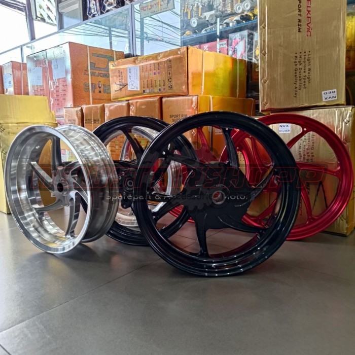 Jual Velg Velk Velek Racing Palang Bintang DND Delkevic MOZ 6 Star Nmax ...