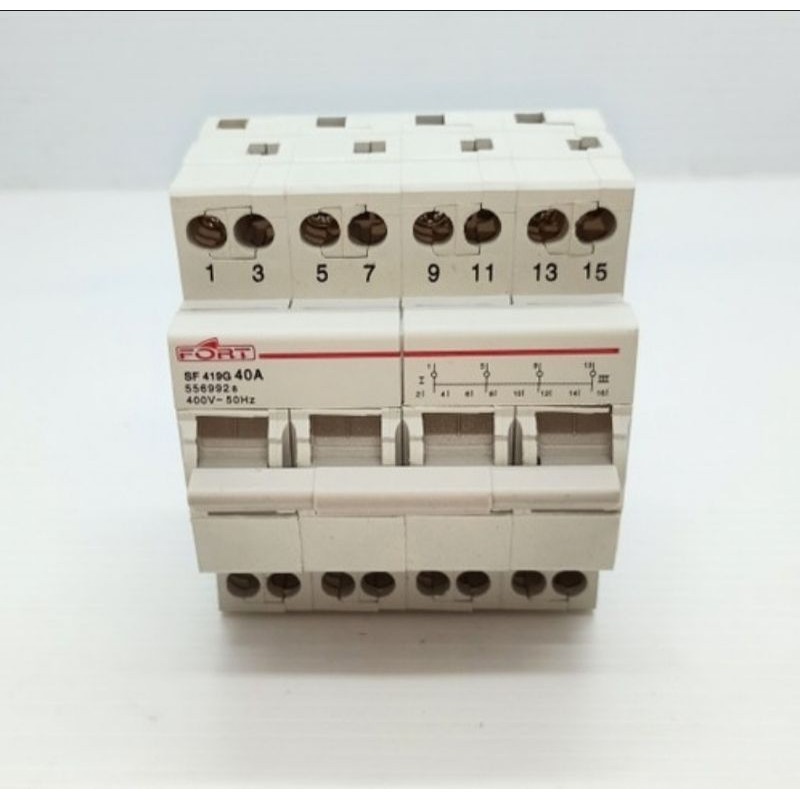 Jual Din Rail COS model mcb 4P 25A 32A 40A 63A | Shopee Indonesia