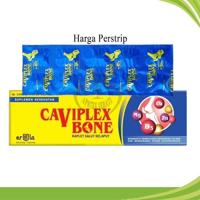 Jual Caviplex Bone Suplemen Kalsium Menjaga Kesehatan Tulang | Shopee ...
