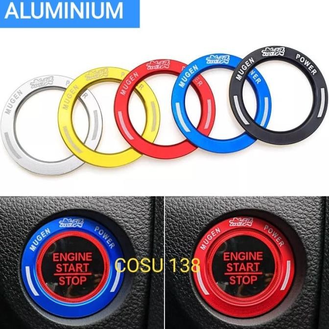 Jual Produk Baru!! Cover Ring button Tombol Start Stop Engine New HRV ...